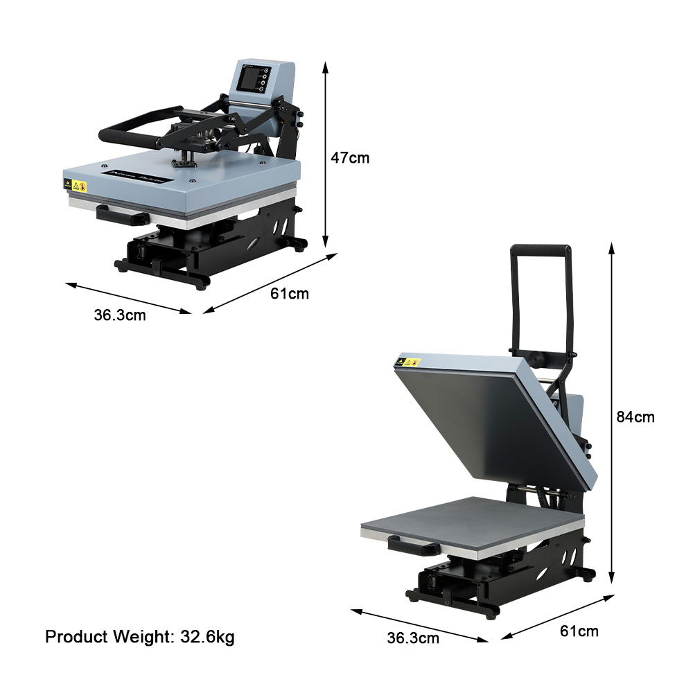 Prisma Palette: Shirt Press Machine Automatic With A3 Size - DTF Station