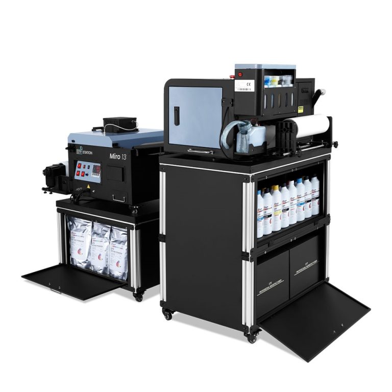 PrintPro™ Table Stand & Storage Cabinet For DTF Printers & Presses ...