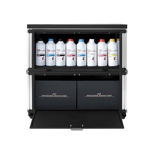 PrintPro™ Table Stand & Storage Cabinet For DTF Printers & Presses ...