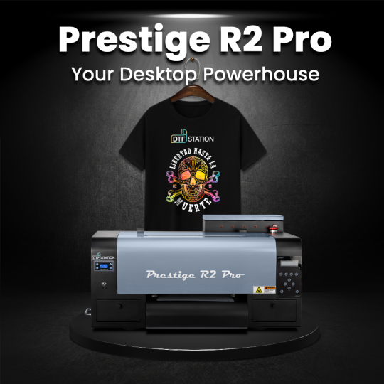 Prestige R2 Pro A3 DTF Printer, High-Speed Desktop Solution | DTF Station