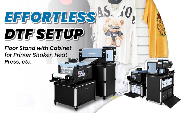 PrintPro Table Floor Stand: Seamlessly Integrate DTF Printer with Style ...