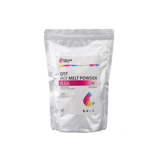 Color Prime Flex™ DTF Powder For Soft Hand Feel & Superior Stretchability | DTF Station