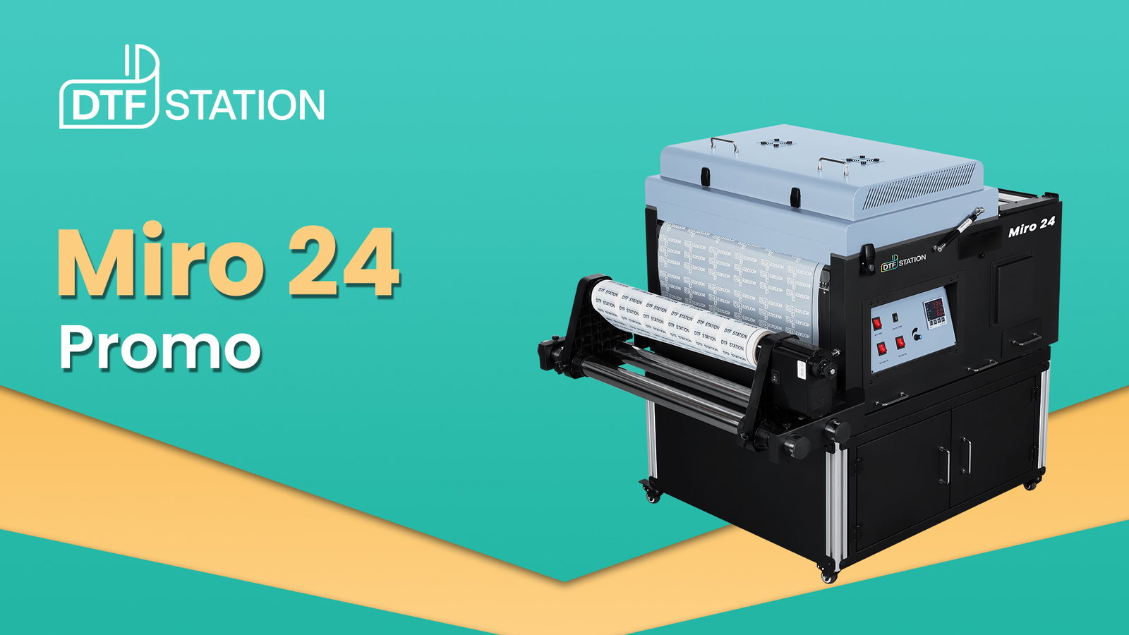 Miro 24 DTF Powder Shaker With Working Table | DTF Station